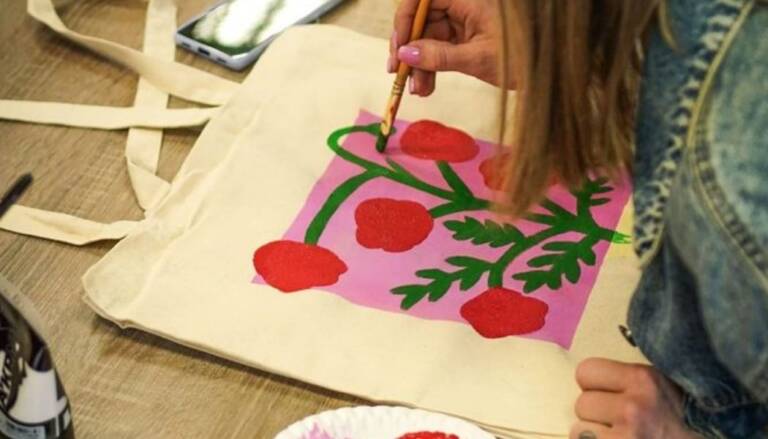 Tote Bag Painting Workshop - Arts Alley